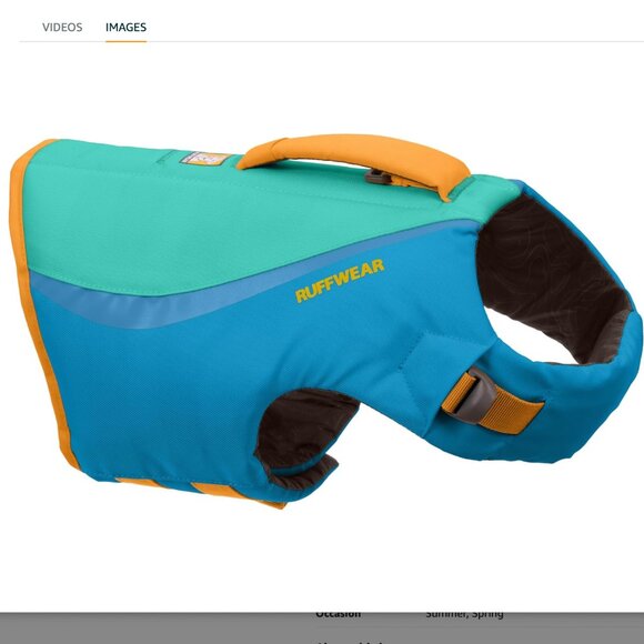 RuffWear | Dog | Ruffwear Blue Teal Float Coat Dog Life Jacket Swimming ...